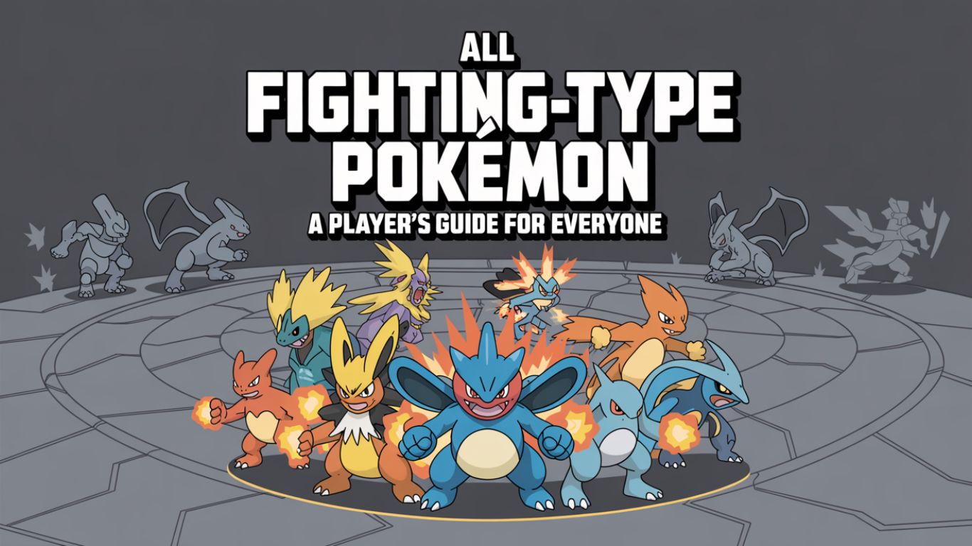 All Fighting-Type Pokémon: Your Complete Guide