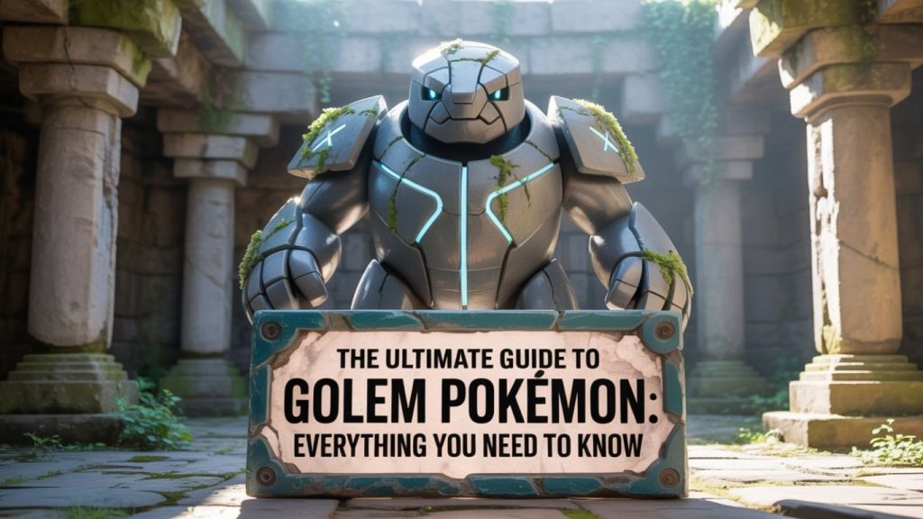 Golem Pokémon – Abilities, Evolution, and Battle Guide