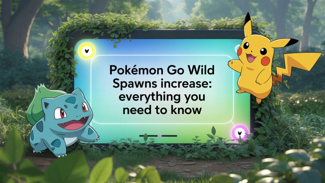 Pokémon GO 2025 Guide: Wild Spawns Boost Explained