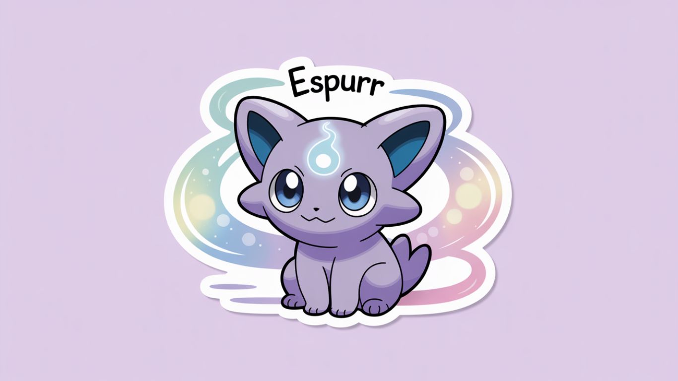Espurr Pokémon – The Cute Psychic Cat Explained
