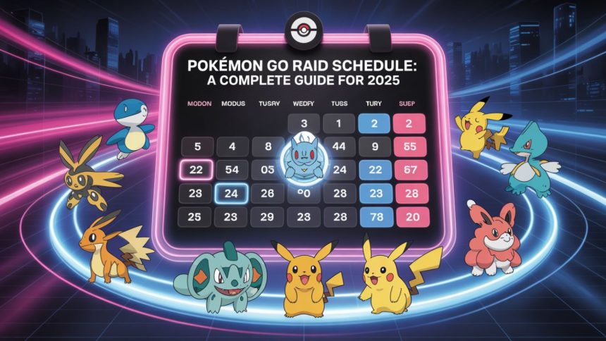Pokémon Go Raid Schedule 2025 | Bosses, Times & Tips
