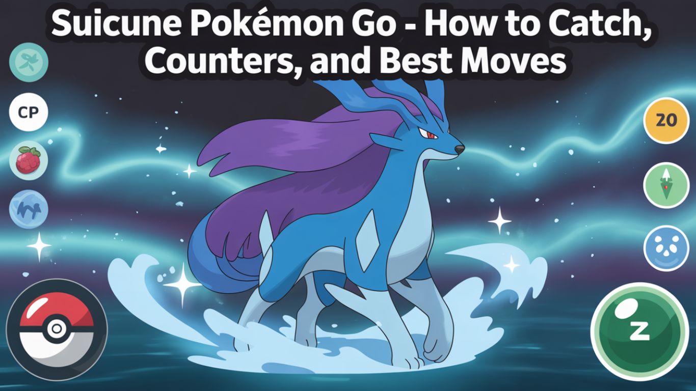 Suicune Pokémon GO: How to Catch & Best Counters
