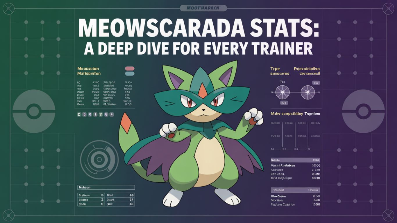Meowscarada Stats Uncovered – Ultimate Guide