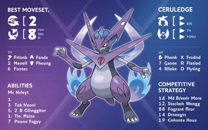 Ceruledge Explained: Best Moveset, Abilities, and Competitive Strategy ...