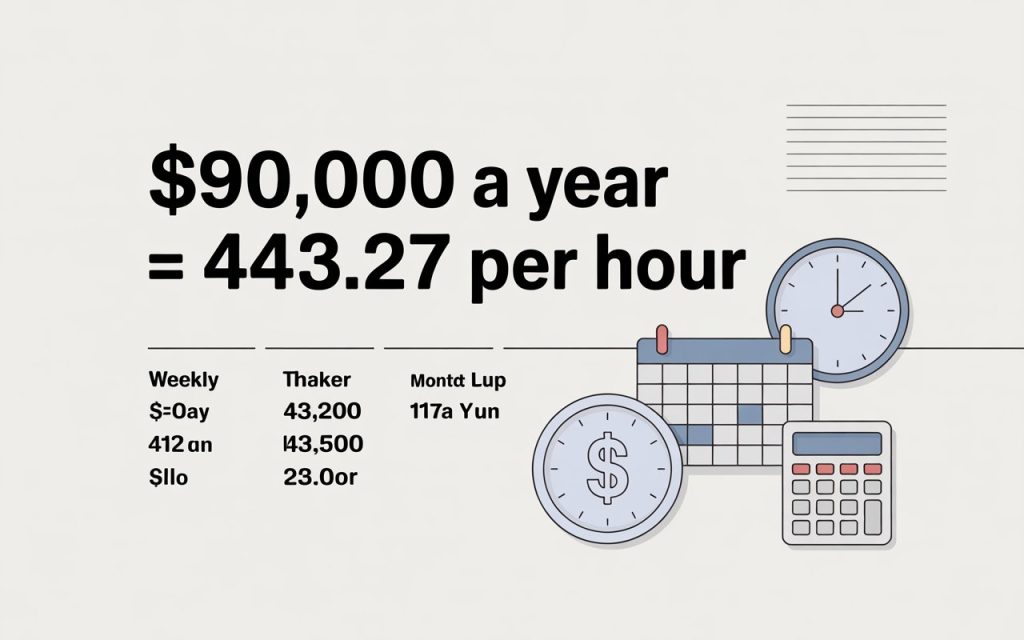 90000 a Year Is How Much an Hour? Salary Breakdown & Hourly Pay Guide ...