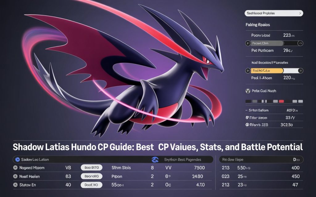 Shadow Latias Hundo CP Guide: Best CP Values, Stats, and Battle ...