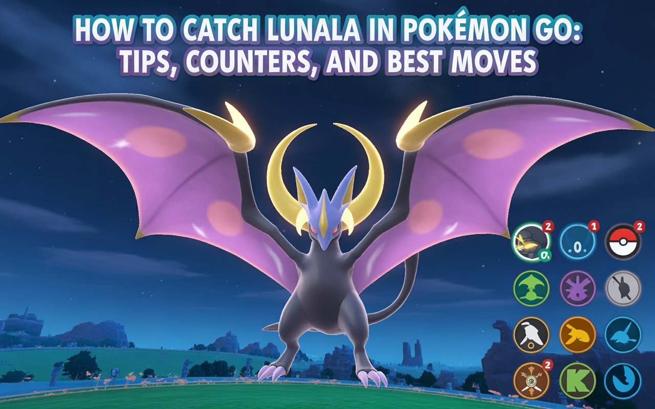 How to Catch Lunala in Pokémon Go: Tips, Counters, and Best Moves ...
